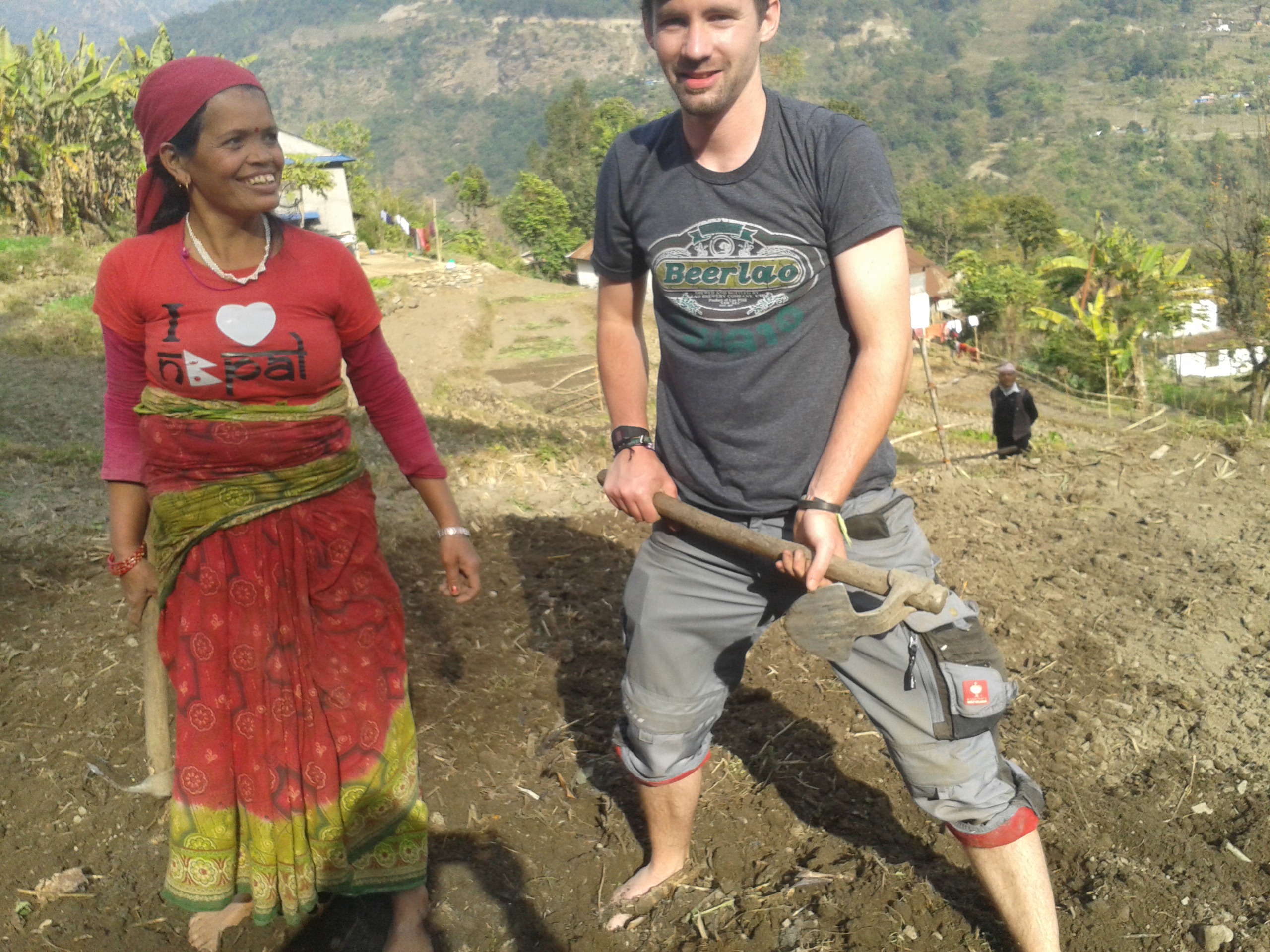 Volunteer for traditional organic farming projects in Nepal - AMAIDI